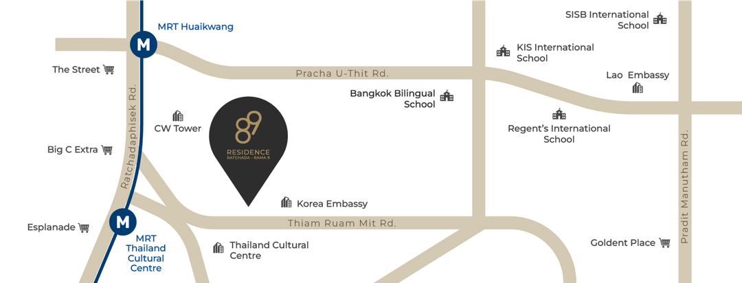 89 Residence Ratchada - Rama 9